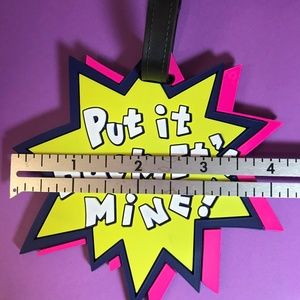 Bags | Put It Back Its Mine Luggage Tag | Poshmark